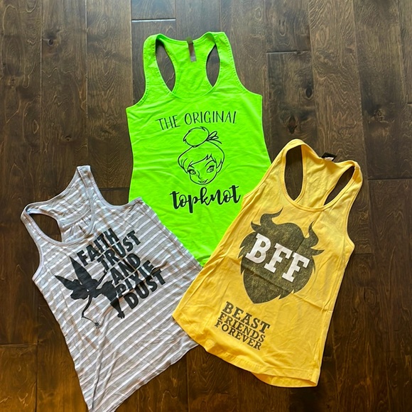 Tops | Disney Tanks | Poshmark